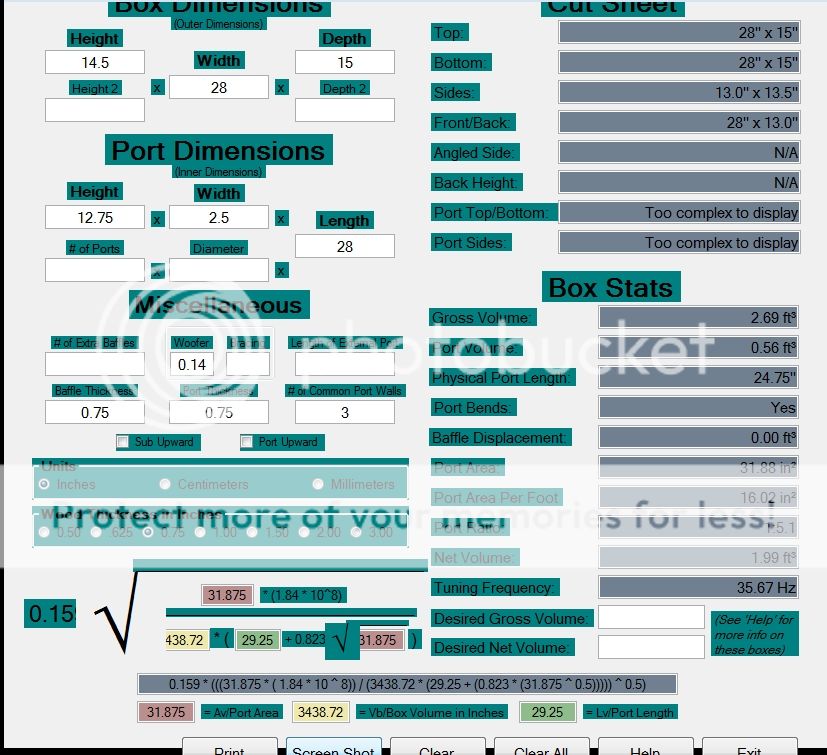 Need Help, Ported Box Build For Sa12 In a 2010 Cobalt - Subwoofers ...