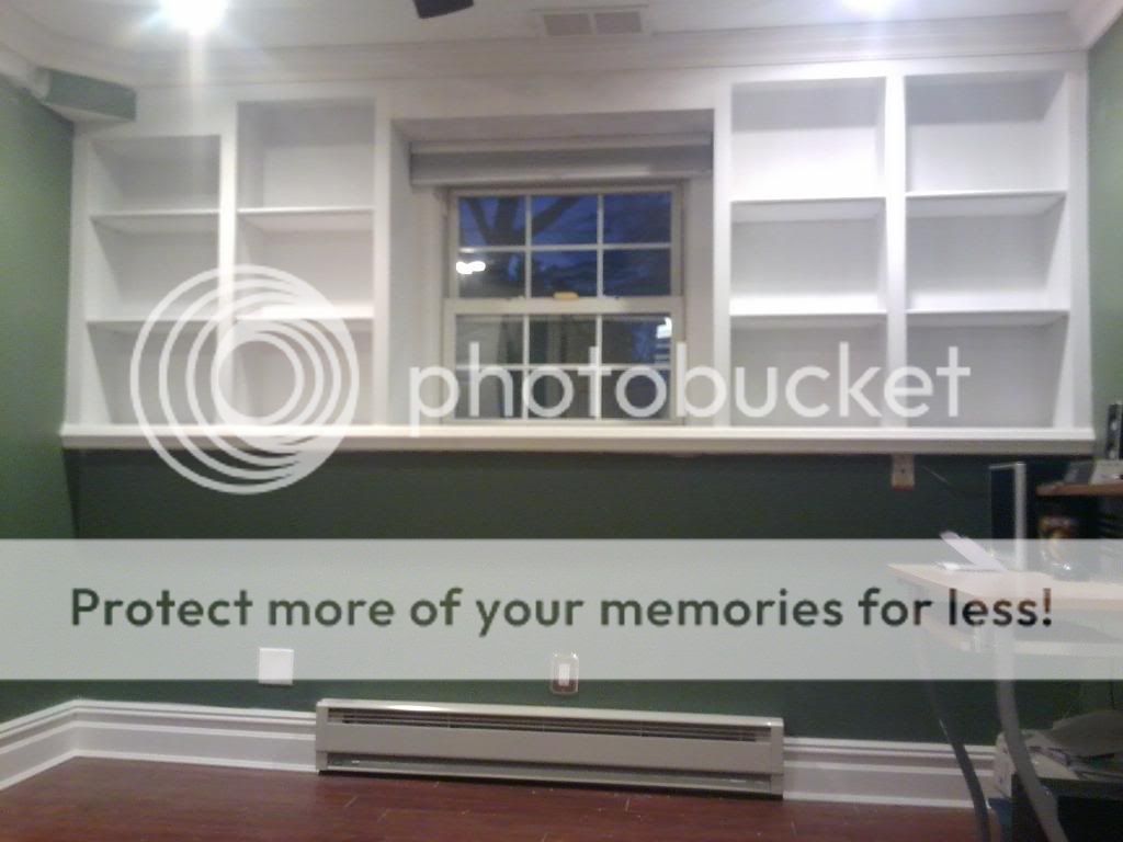 Simple Built-In Bookcases and Trim Work | Page 2 | Contractor Talk ...