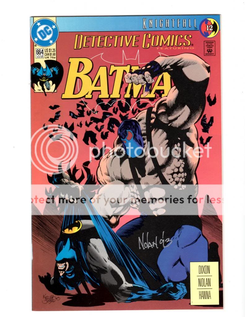 Detective Comics Featuring Batman 661 - 666 signed by Graham Nolan ...