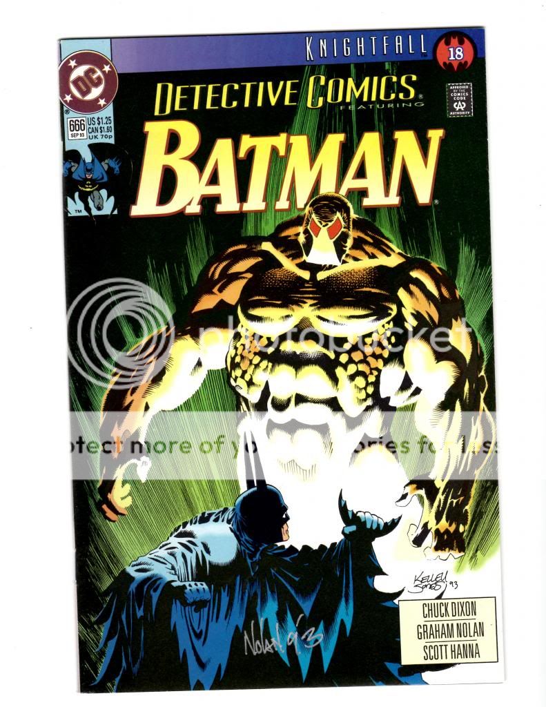 Detective Comics Featuring Batman 661 - 666 signed by Graham Nolan ...
